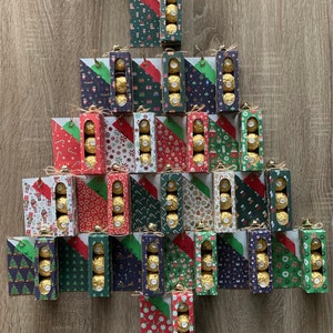 Exploding Box Advent Calendar digital Cutting File for Cricut and ...