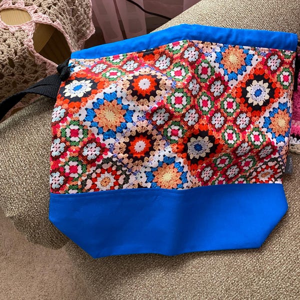 New York Project Bag, Knitting Project Bag XL, Large, Medium Projects ...