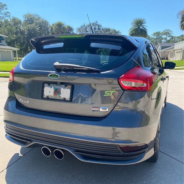 2013-2019 Focus ST Carbon Fiber Emblem Overlay Decal Inserts (set of 2 ...