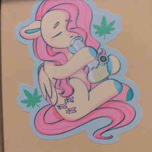 MLP TBH My Little Pony Autism Creature Vinyl Sticker Sheet A5 8x6 In ...