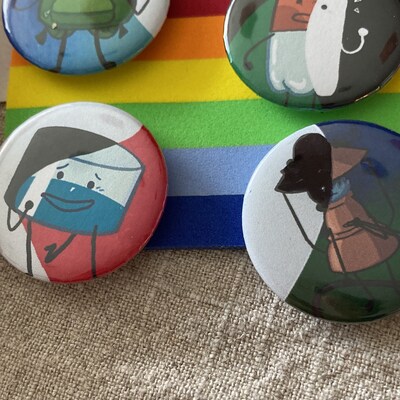 HFJONE Object Show Button Pins OSC Hfj One Hfj - Etsy