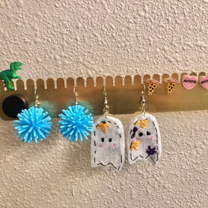 Weird Earrings/inflatable Dancing Man Earrings/y2k Jewelry/air Dancer ...