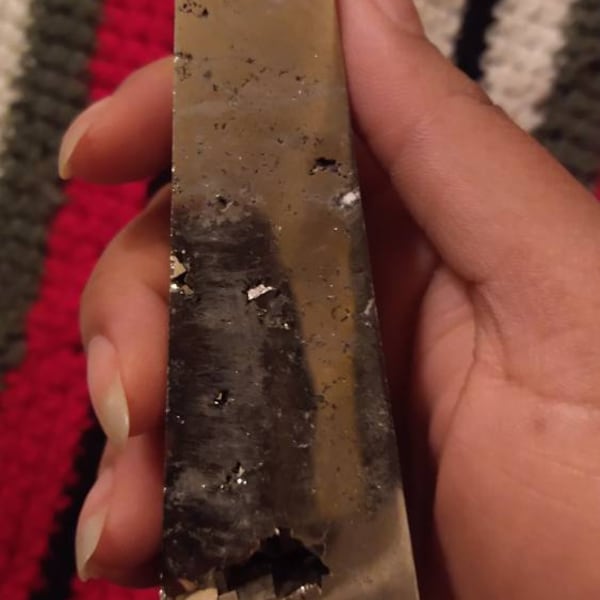 Pyrite Obelisk Crystal Tower - Raw Natural Large Pyrite Towers - High ...