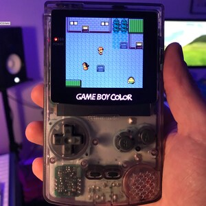 The Latest Tech Gameboy Color GBC Black Shell logo Color Can - Etsy
