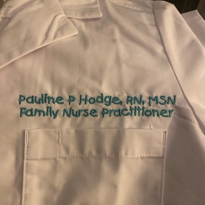 Personalized Science Lab Coat With Custom Embroidered Name and ...