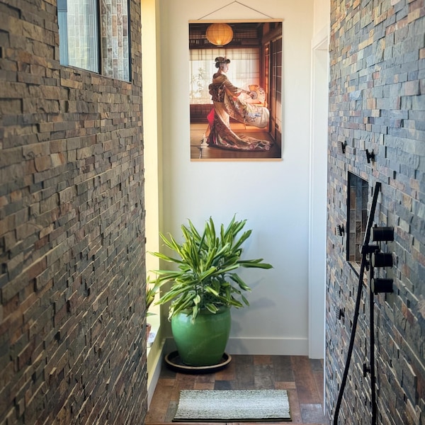 Sudanese Storefront Art Print, Traditional Nubian Design, African ...