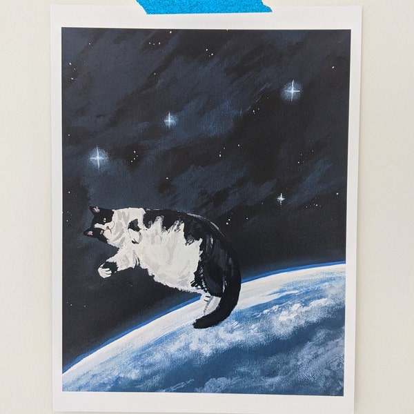 I Am Tired of Earth - Print - Etsy