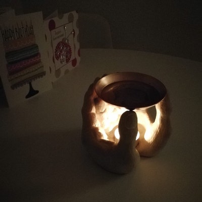 Unique Wax Warmer/handmade Oil Burner - Etsy