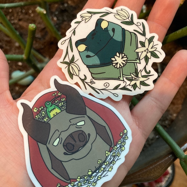 Spiritfarer Sticker Pack | Stella Daffodil Gwen Atul Stanley Summer ...