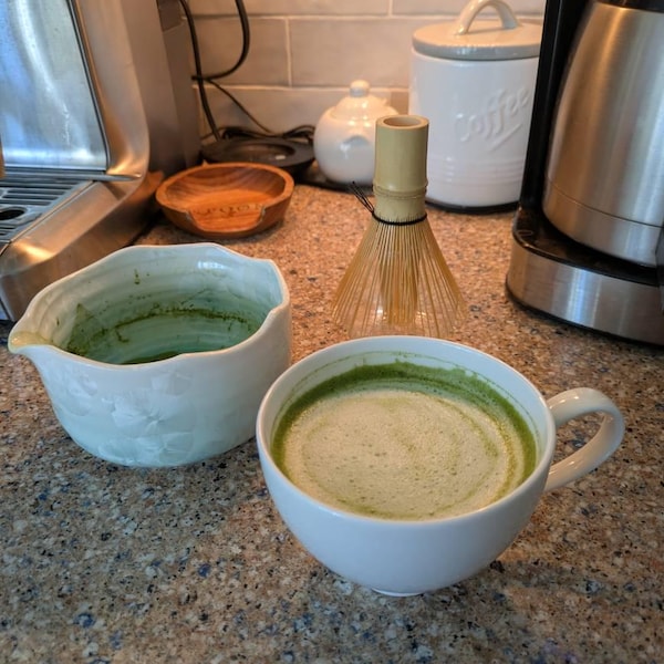 Hand Painted Cute Capybara Matcha Gift Set Matcha Bowl With Bamboo ...