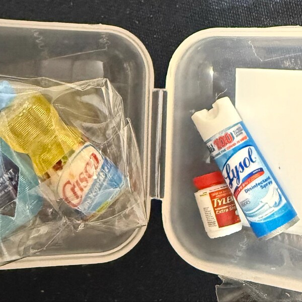 Miniature 1:6 Cooking Oils Mini Olive Oil Miniature Cooking Dollhouse ...