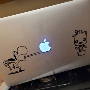 Snoopy Macbook Decal Snoopy Laptop Sticker Laptop Decal | Etsy