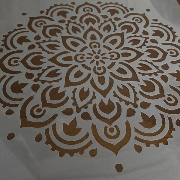 Mandala Stencil - Large Mandala Stencil, Mandala Wall Stencil Large ...