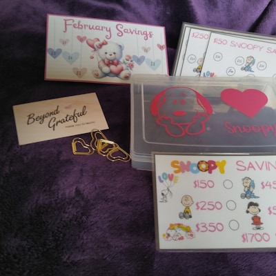 KITTY hello Kitty Savings Challenge Laminated Savings Challenge ...