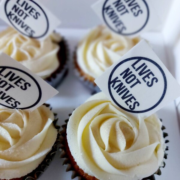 Edible Square Cake, Cupcake and Cookie Toppers | Any Image, Logo ...
