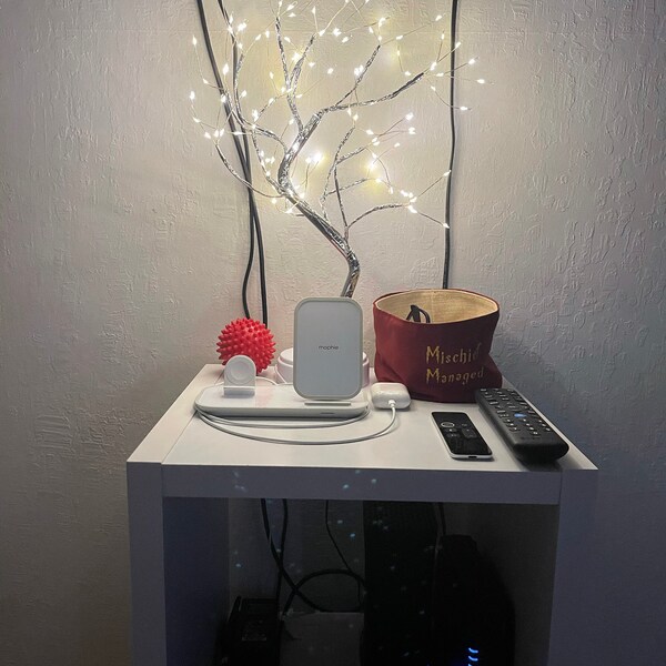 Personalized Aesthetic LED Pearl Fairy Tree Lamp 3D Sparkly Twinkle ...