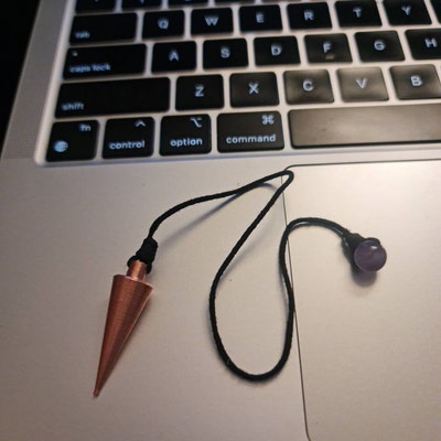 One-handed Copper Dowsing Rod Bobber With Brass Tip - Etsy