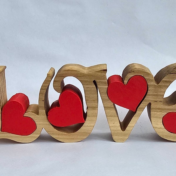 Love and Heart Scroll Saw Pattern - Etsy