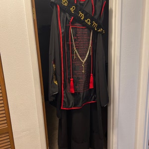 Black Tau Hooded Robe, Robe of a Neophyte, Robe of the Crone, Ritual ...