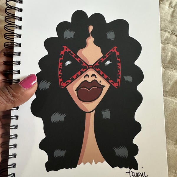 Spiral Notebook: Iman - Etsy