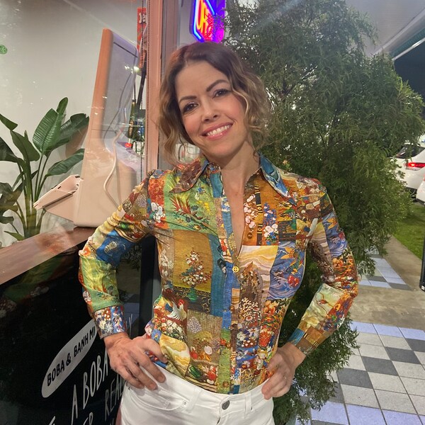 Y2K Just Cavalli Corset Top, Leopard Print, Satin Fabric, Animal Print ...