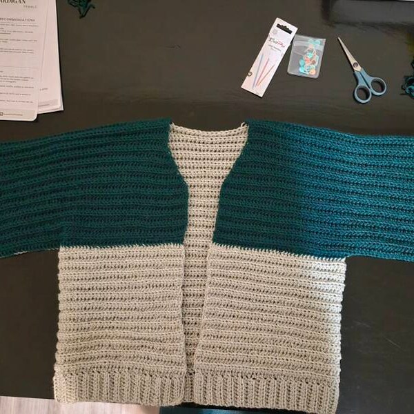 Crochet Origami Bog Jacket XS-6XL PDF Pattern / Crochet Jacket With ...