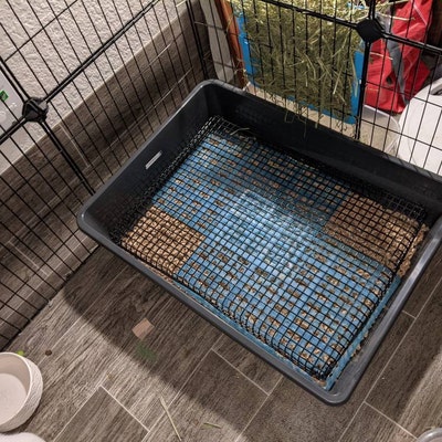 Waterproof Litter Pan Mesh Litter Tray Mesh Grate Insert - Etsy