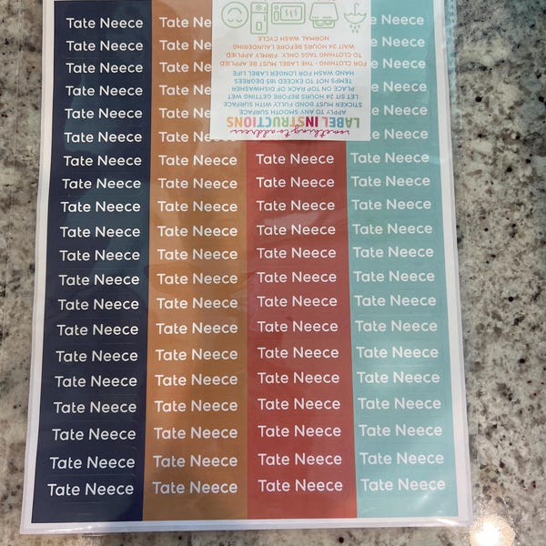 Camp Address Labels, in My Camp Era, 30 Personalized Summer Camp ...