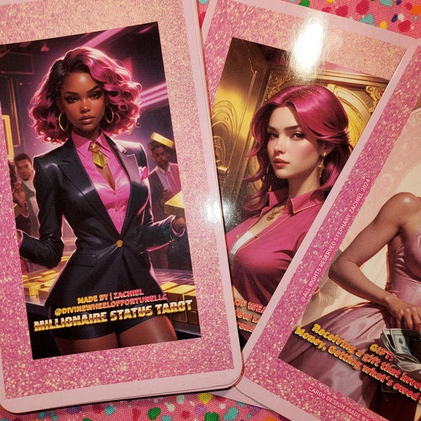 Cyber Fem Tarot | New Tarot Deck | Divination | Playing Cards | Tarot ...