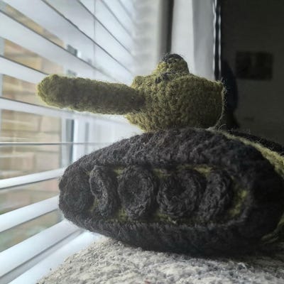 Crochet Pattern: Tank Soft Toy, Tank Stuffed Toy, DIY Tank Toy, Green ...