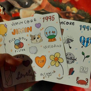 Hope World Inspired Sticker Flake Set - Etsy UK