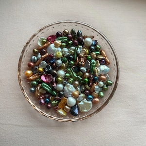 Assorted Freshwater Pearls, Mix Pearls With Different Sizes, Colors and ...
