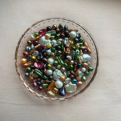 Assorted Freshwater Pearls, Mix Pearls With Different Sizes, Colors and ...