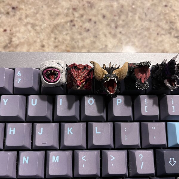 Monster Hunter Keycaps Batch 1 - Etsy