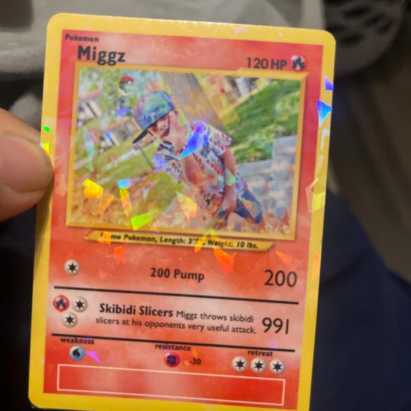 Custom Pokemon Card, Pokemon Gift, Pokmeon Card, Pokemon TCG, Pokemon ...