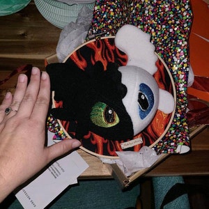 Light Fury Hand Puppet/toothless Hand Puppet/how to Train Your Dragon ...