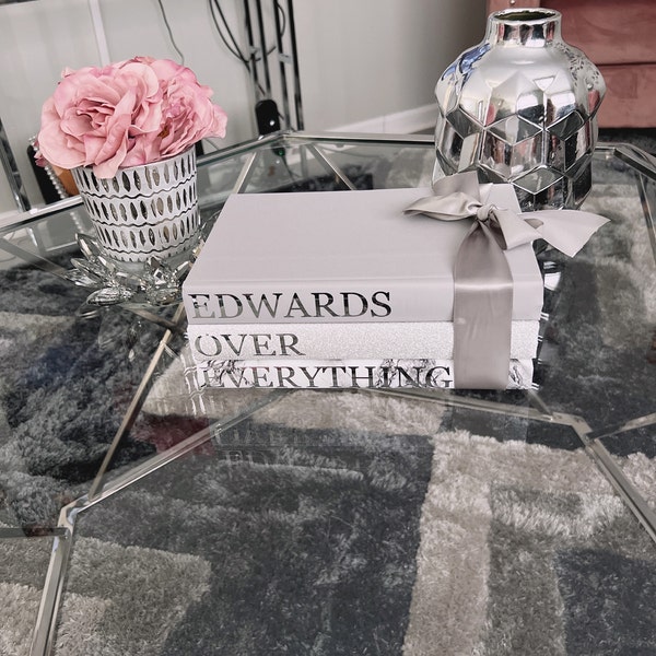 Coffee Table Book Set | Coffee Table Decor | Book Decor | Decorative ...