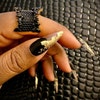 Sci-fi Cyberpunk Press-on Nails, Futuristic Claws, Reusable Costume ...