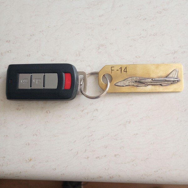 F-14 Tomcat U.S. Navy Fighter Jet Key Chain - Etsy