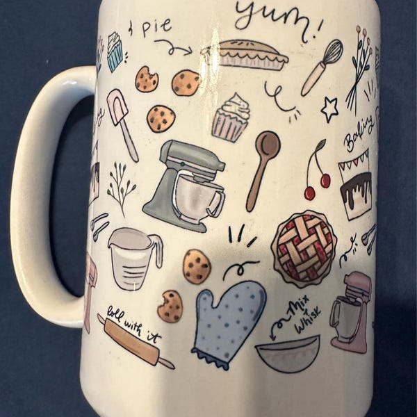 Baking Mug, Pastry Chef Gift, Baking Lovers, Gifts for Bakers, Baking ...