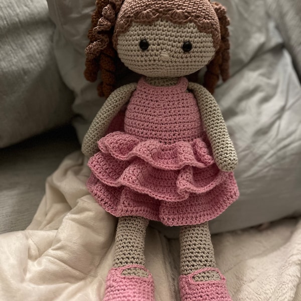 Amigurumi Crochet Doll Adele, Crochet Pattern, Crochet Doll, Amigurumi ...