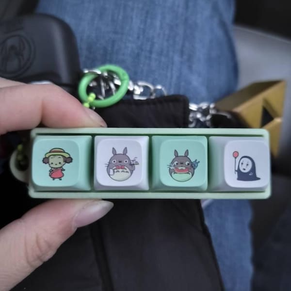 Keycap Keyboard Keychain Fidget Handmade Mechanical Switch Toy - Etsy