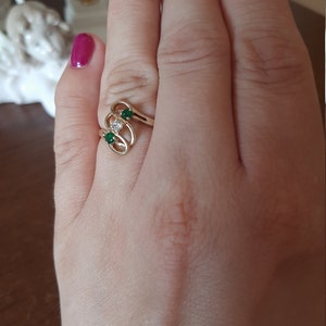 Vintage Solid Silver Red Gemstone Ring ukM USA6.25 | Etsy