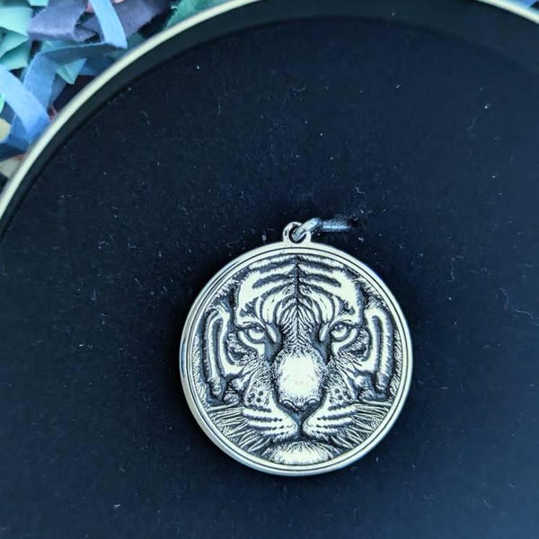 14k Gold Griffon Necklace, Sterling Silver Celestial Pendant, Mythical ...