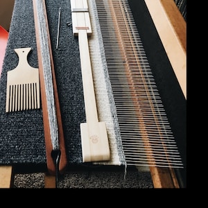 Weaving Temples, Wooden Adjustable Size Temples for Holding Your Rug or ...