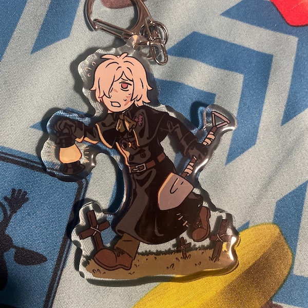 Identity V Andrew Kreiss Grave Keeper 3” Epoxy Charm - Etsy