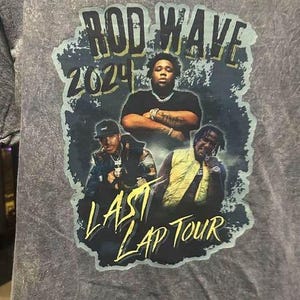 Rod Wave, Rod Wave Shirt Design, Redemption Experience Tour, Concert ...