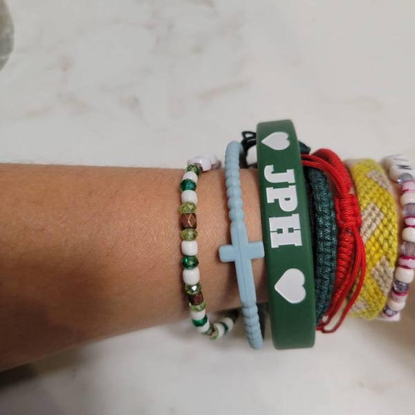 Unisex Silicone Cross Bracelet for Kids and Adults, Christian Faith ...