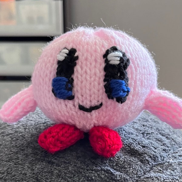 Toy Knitting Pattern PDF for Kirby Plush - Etsy