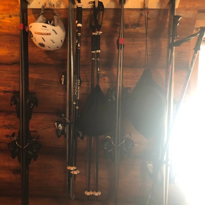 The APRES Vertical Ski Storage Rack - Etsy